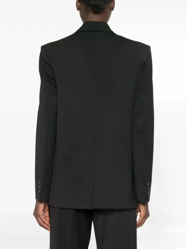 Andamane Single-breasted Notched-lapels Blazer