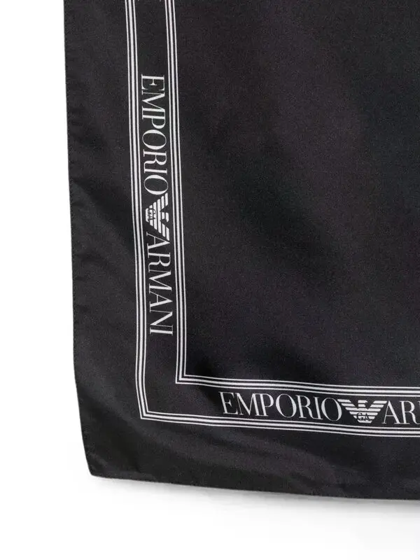 Emporio Armani Logo-detail Scarf
