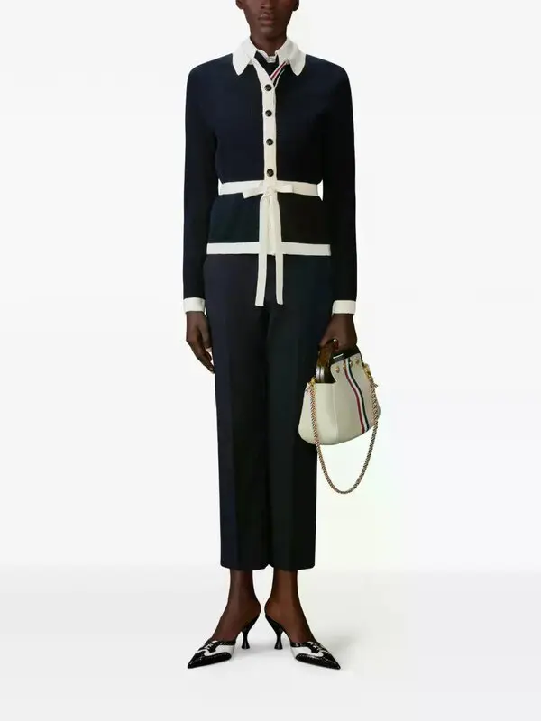 Thom Browne Bow-detail Cardigan