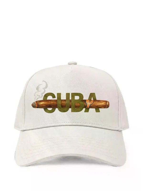 MELT Graphic-print Baseball Cap - Neutrals
