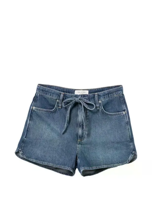 Rag & Bone Drawstring-fastening Denim Shorts