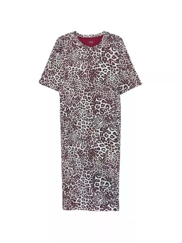 MARCCAIN Animal Print Midi Dress