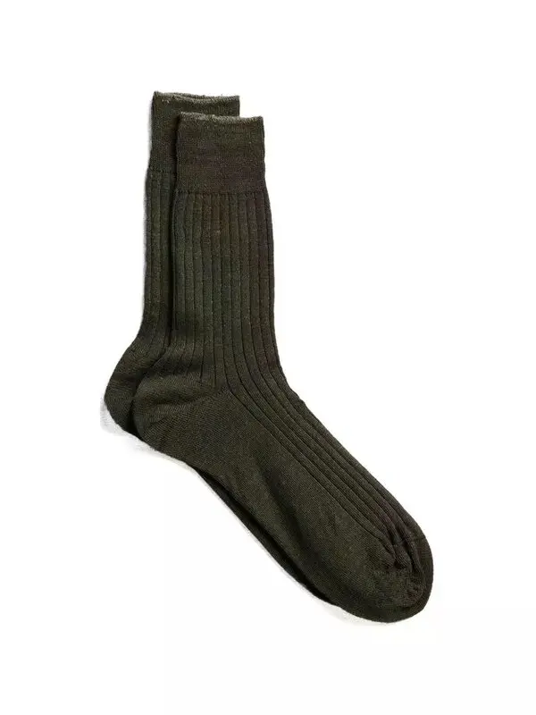 YAHAE Ribbed Linen Socks