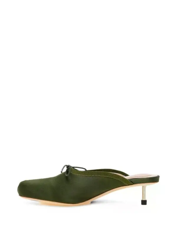 Simone Rocha Bow-detail Square-toe Pumps