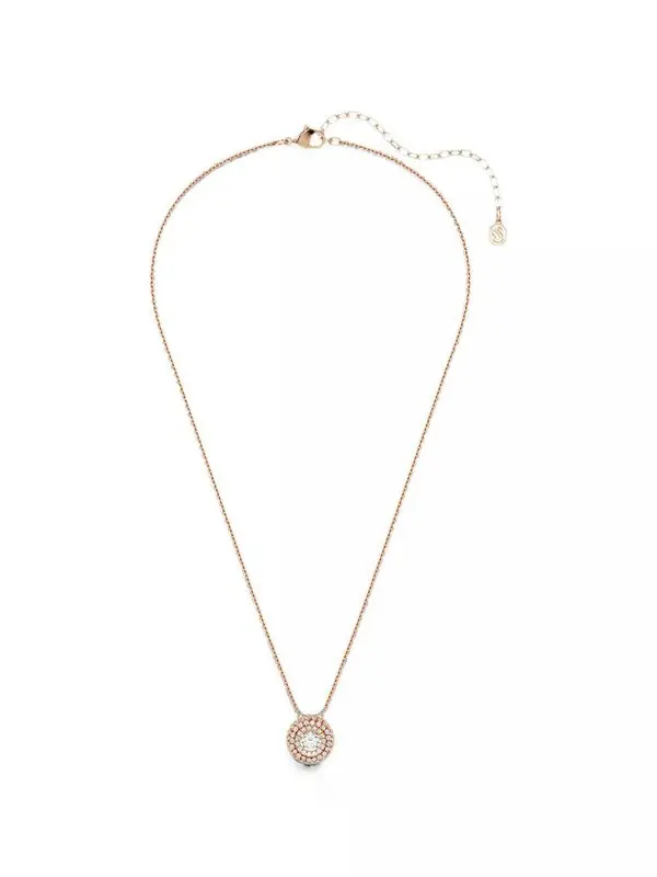 SWAROVSKI Sublima Zirconia-embellished Pendant Necklace - Pink