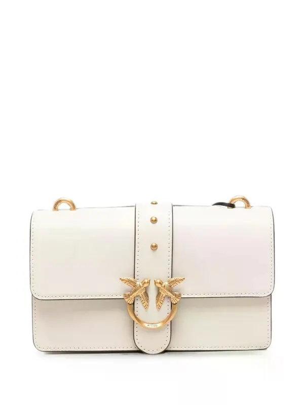 Pinko Mini Love One Leather Crossbody Bag