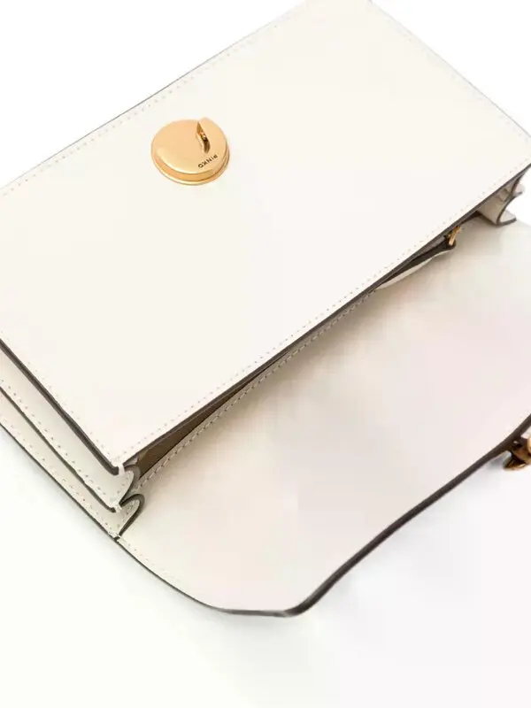 Pinko Mini Love One Leather Crossbody Bag
