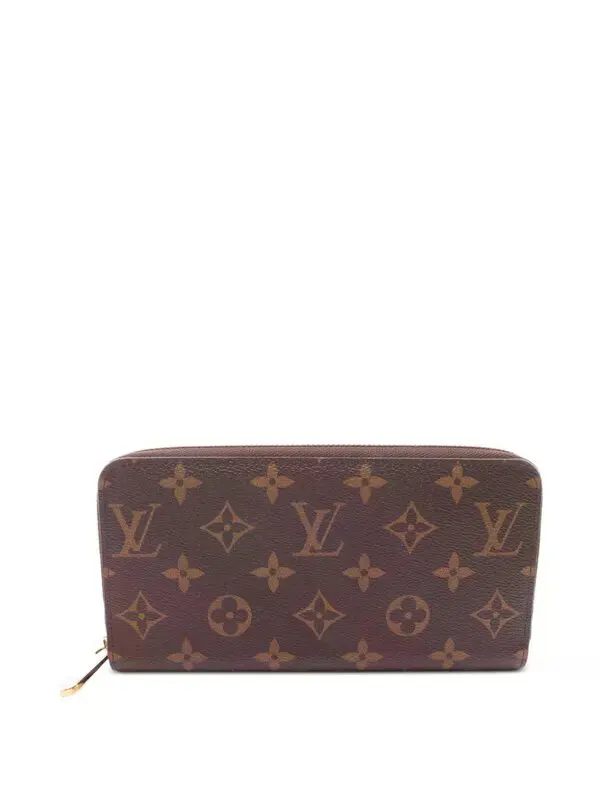 LOUIS VUITTON 2021 Zippy Monogram Canvas Wallet - Brown