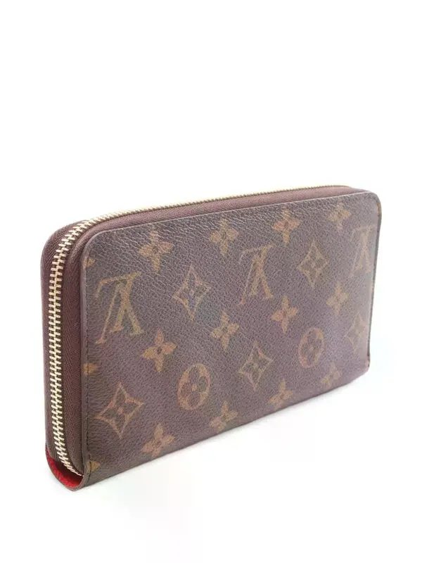 LOUIS VUITTON 2021 Zippy Monogram Canvas Wallet - Brown