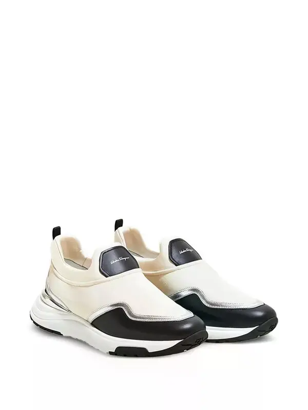 FERRAGAMO Slip-on Panelled Sneakers