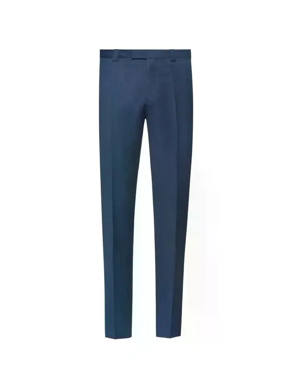 Hugo Slim-fit Pressed-crease Trousers