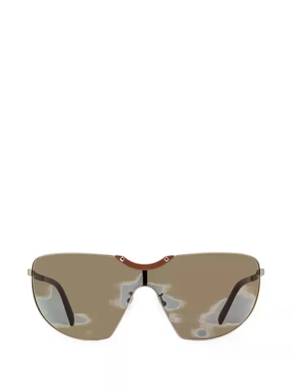 Mcm Stud-embellished Shield Sunglasses