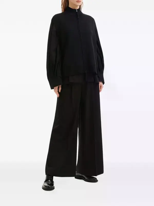 ENFOLD Pleated Palazzo Pants