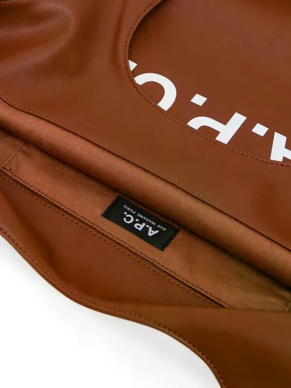 A.p.c. Ninon Tote Bag - Brown