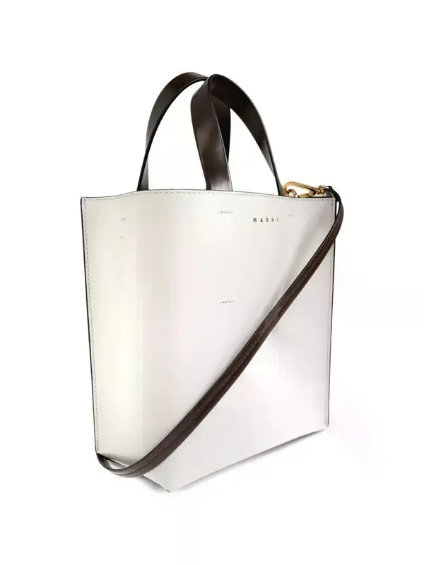 Marni Museo Mini Leather Tote Bag