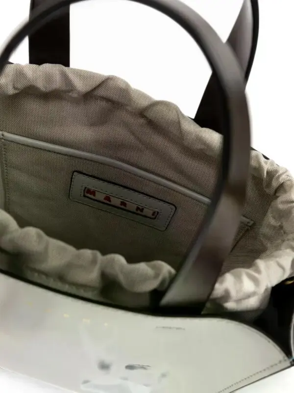 Marni Museo Mini Leather Tote Bag