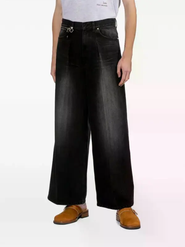 Toga Faded Wide-leg Jeans