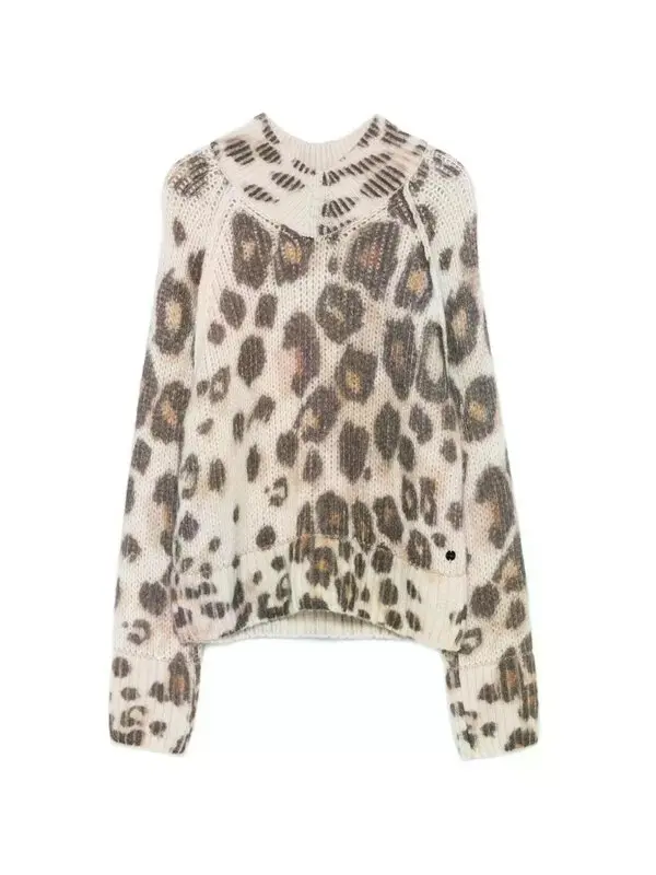 MARCCAIN Leopard-print Sweater