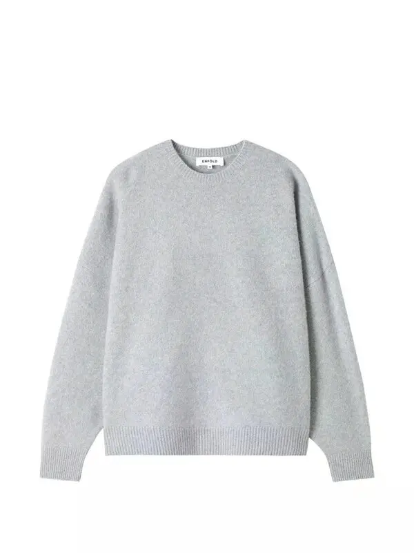 ENFOLD Crew-neck Wool Sweater