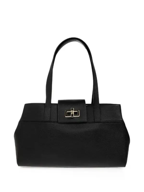 Furla Large Amelia Leather Shoulder Bag