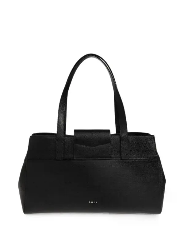 Furla Large Amelia Leather Shoulder Bag
