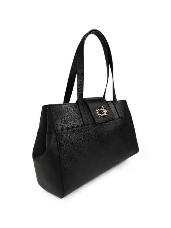 Furla Large Amelia Leather Shoulder Bag