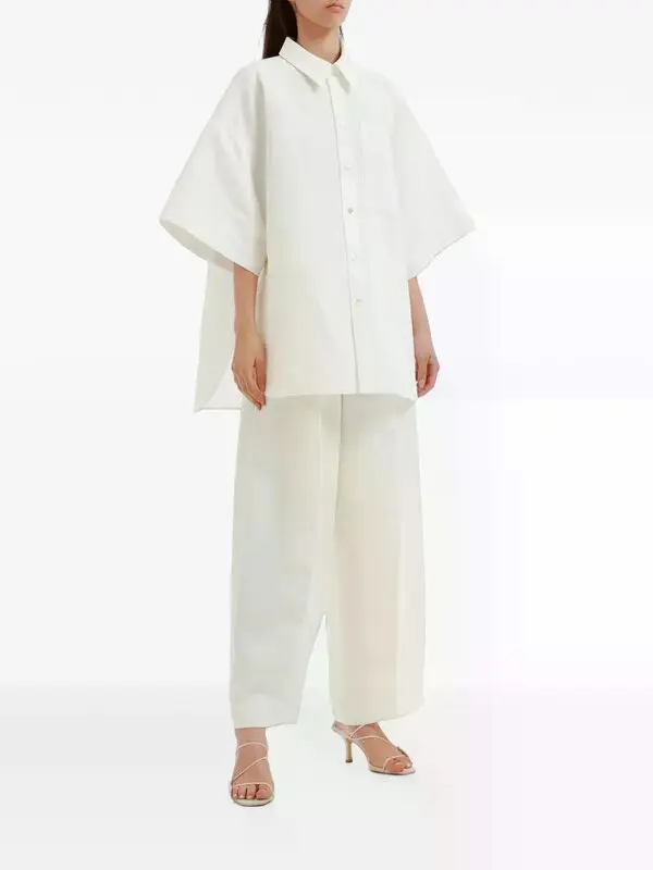 ENFOLD Chest-pocket Oversized Shirt