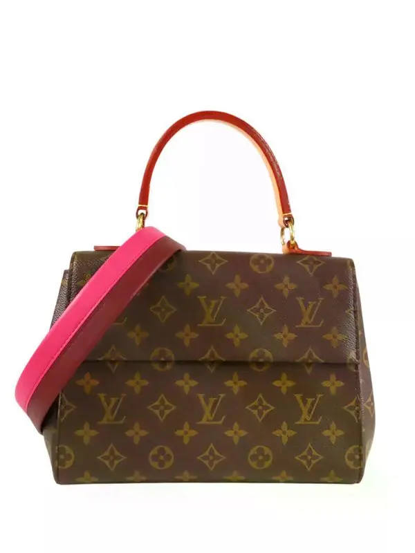 LOUIS VUITTON Monogram Canvas Cluny Bb Satchel - Brown