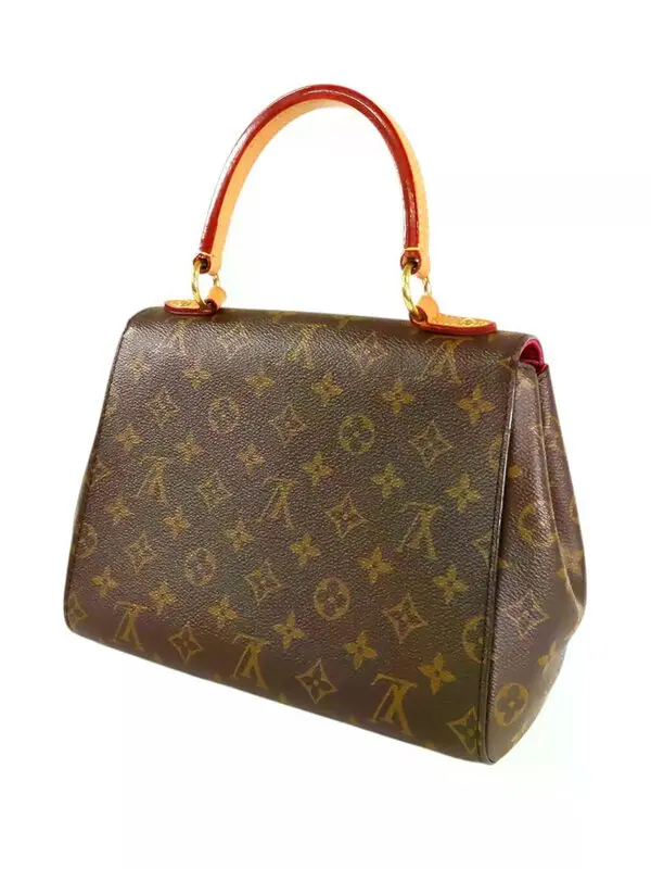 LOUIS VUITTON Monogram Canvas Cluny Bb Satchel - Brown