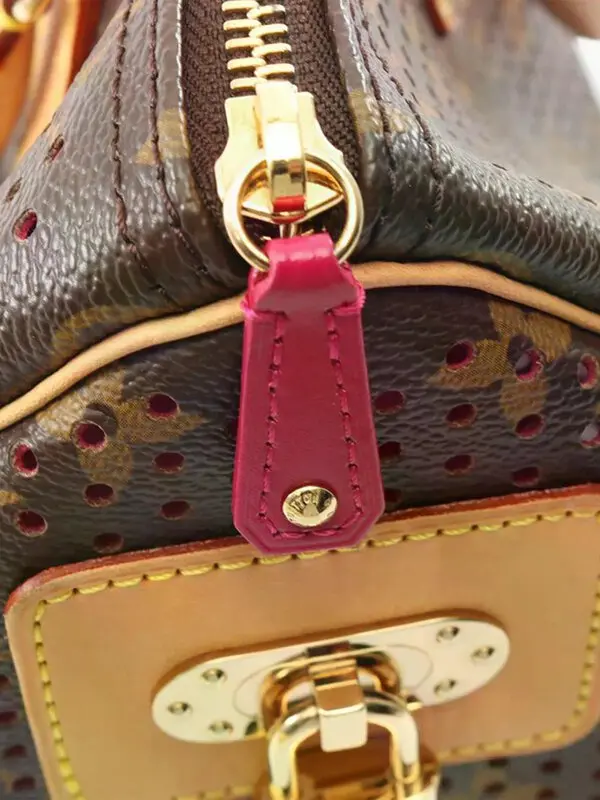 LOUIS VUITTON Monogram Perforated Speedy 30 Boston Bag