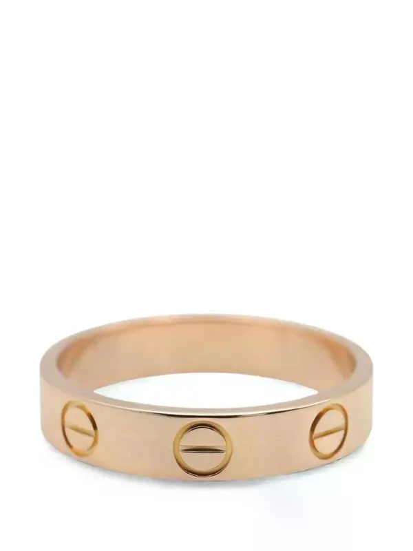 Cartier 18kt Rose Gold Love Ring - Pink