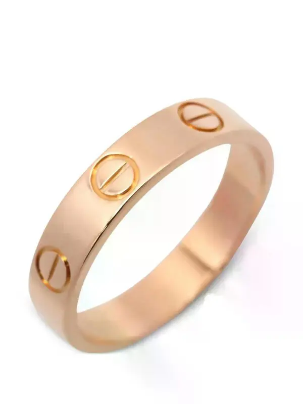 Cartier 18kt Rose Gold Love Ring