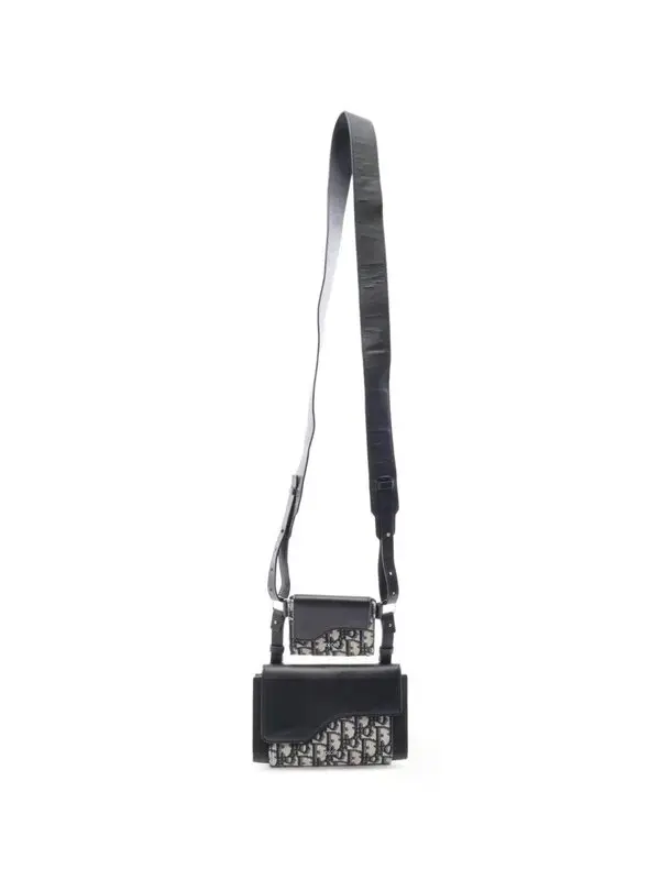 Dior Oblique Elite Shoulder Bag - Black