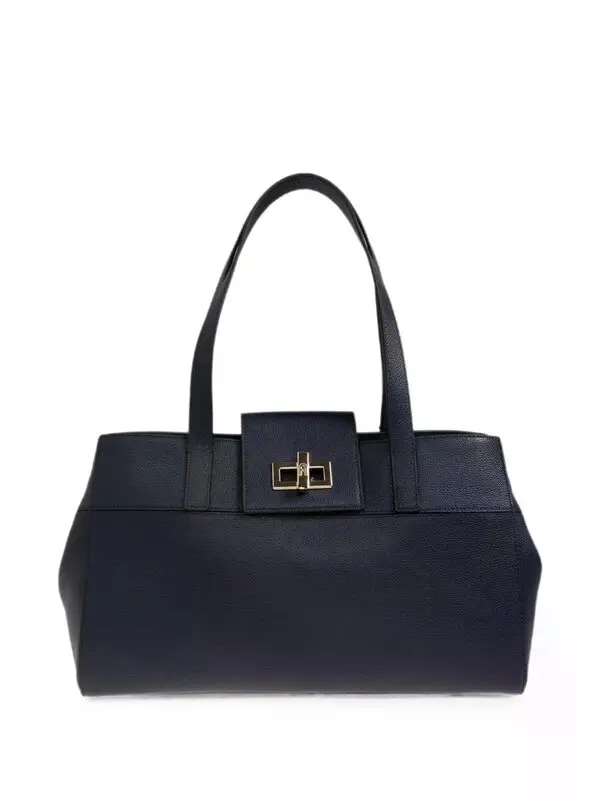 Furla Large Amelia Leather Shoulder Bag