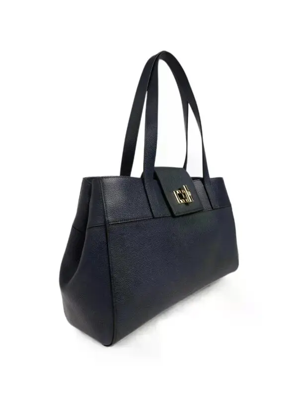 Furla Large Amelia Leather Shoulder Bag