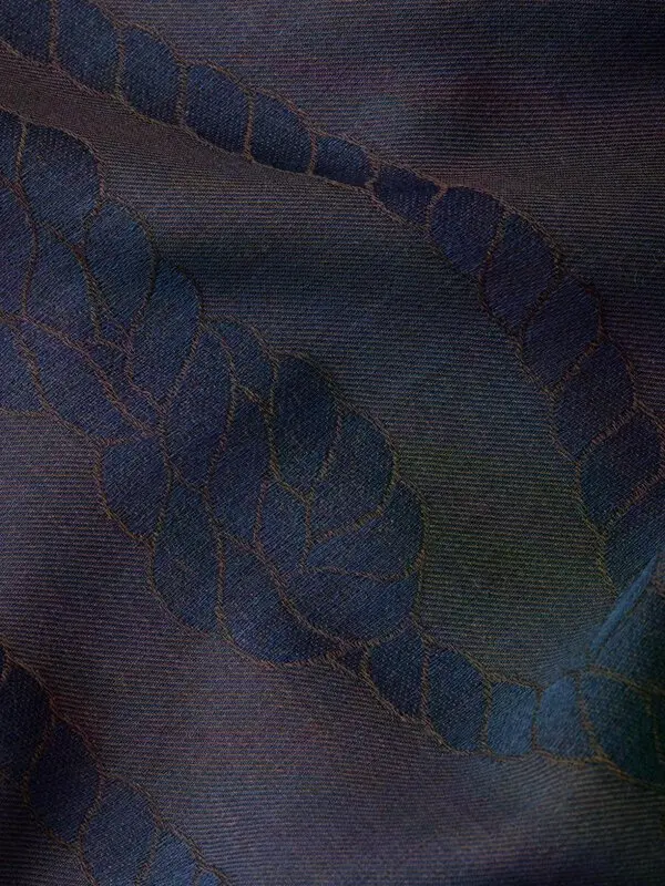 Prada Silk, Cashmere And Wool Jacquard Shawl