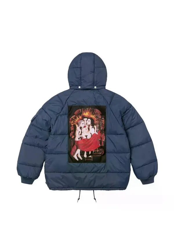 Supreme Jane's Addiction Mechanics Puffer Jacket