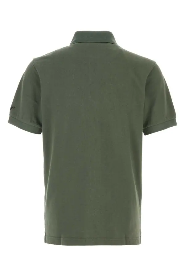 Kenzo Khaki Piquet Polo Shirt