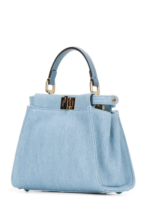 Fendi Peekaboo Mini Denim/denim B