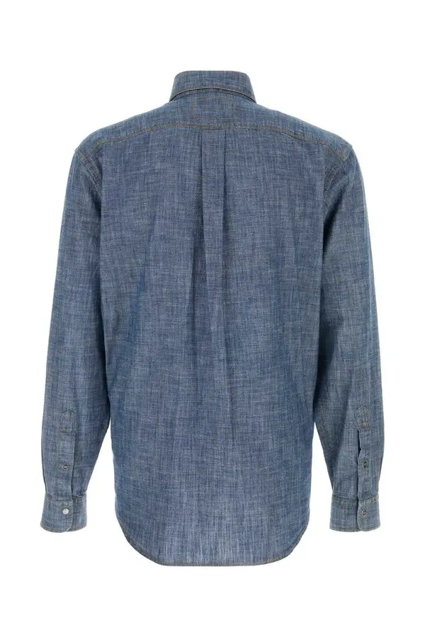 Fendi Light- Chambray Shirt - Blue