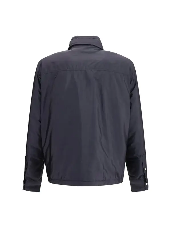 Moncler Meridelle Padded Shirt Jacket - Blue