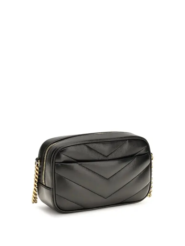 Saint Laurent Lambskin Camera Bag With Chain Strap