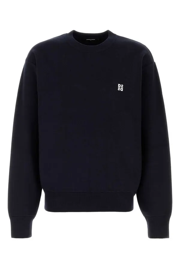 Dsquared2 Midnight Viscose Blend Sweater