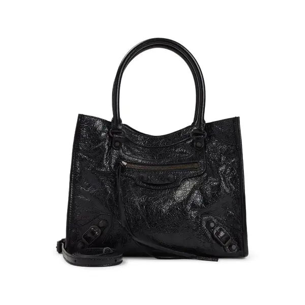 Balenciaga Le City Mini Tote Bag - Black