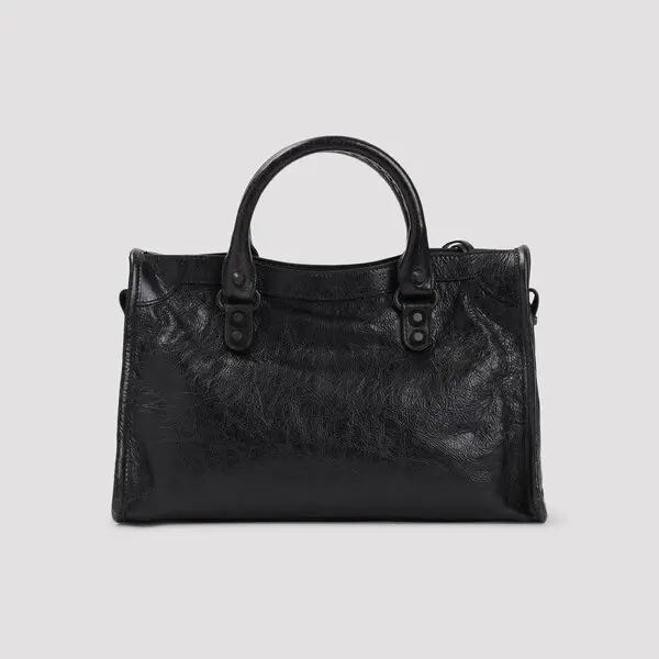Balenciaga Le City S Bag Crinkled Leather