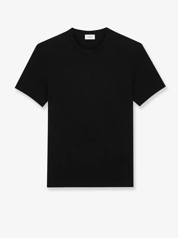 Saint Laurent Cassandre Certified Cotton T-shirt - Multicolor