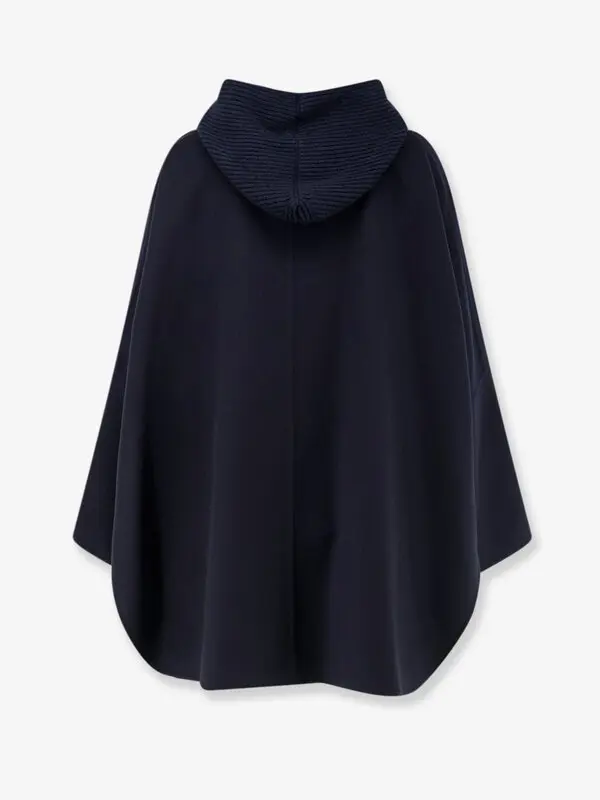Loro Piana Farrel Cape Cashmere Coat - Multicolor