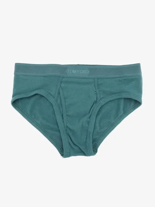 TOM FORD Stretch Cotton Brief - Multicolor