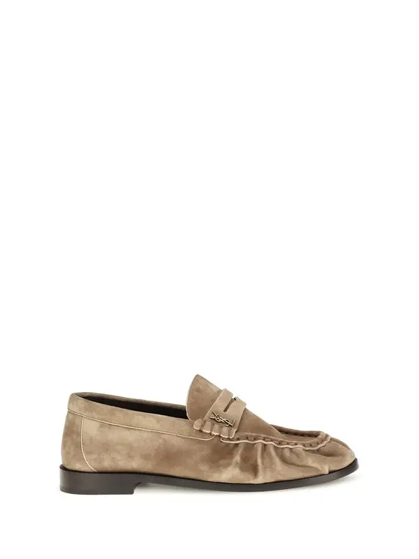 Saint Laurent Le Loafer Suede Loafers