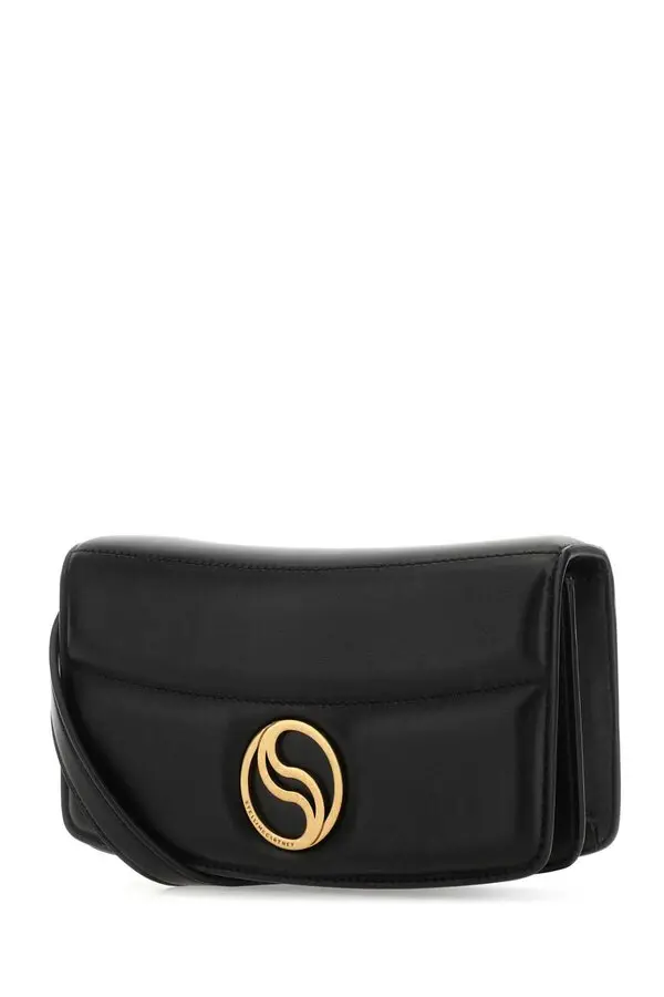 Stella McCartney Alter Mat Mini S-wave Wallet - Black